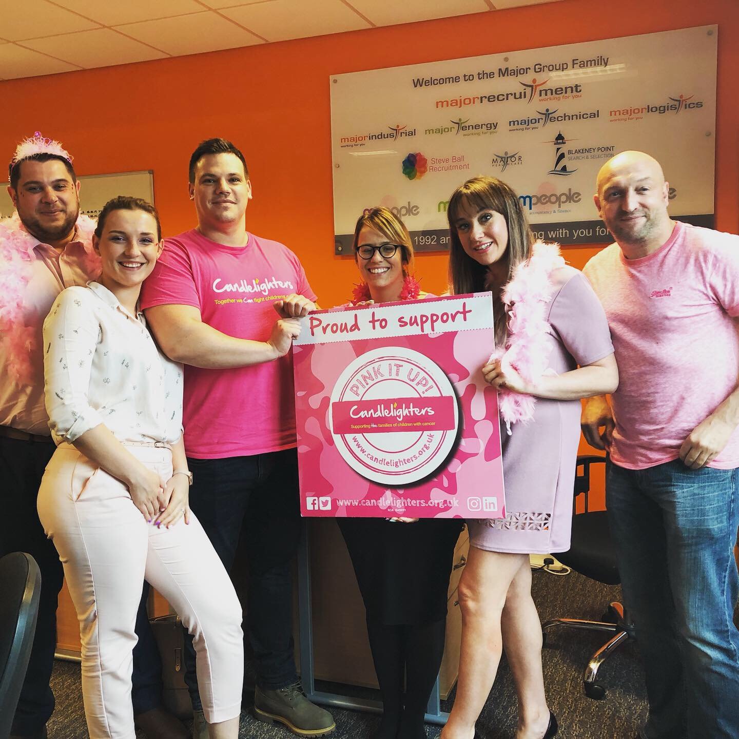 Candlelighters PINKITUP Week | Major Join in the fun | Major Recruitment