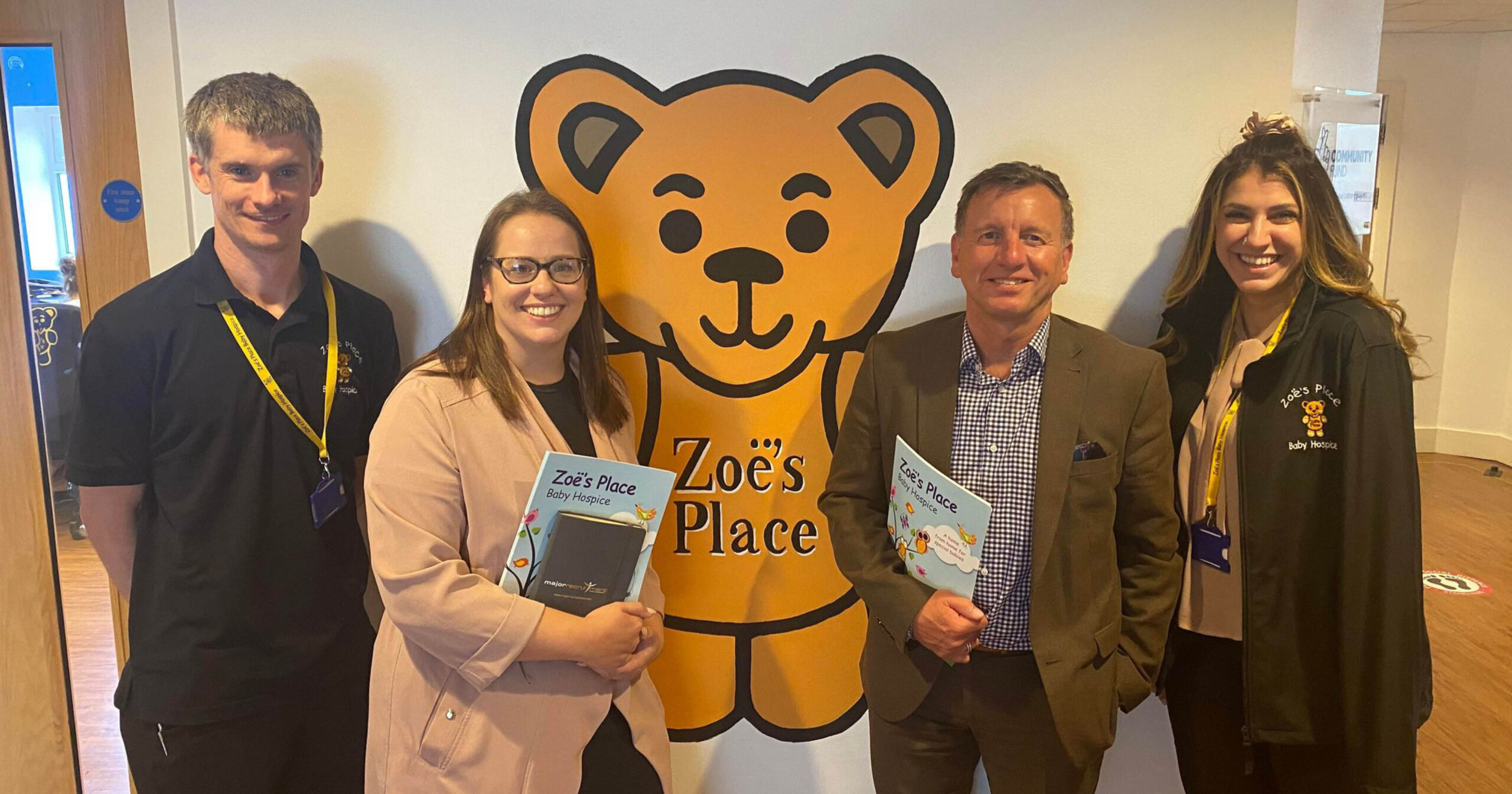 Zoë’s Place chosen as Major Recruitment's Official Charity