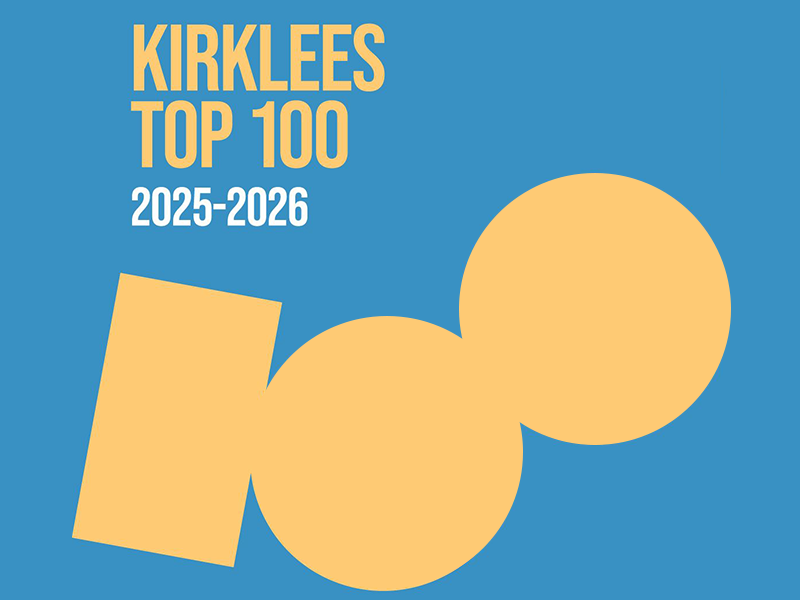 Major Recruitment Named in Kirklees Top 100 - Six Years Running